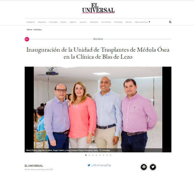 Noticias – Clinica Blas de Lezo